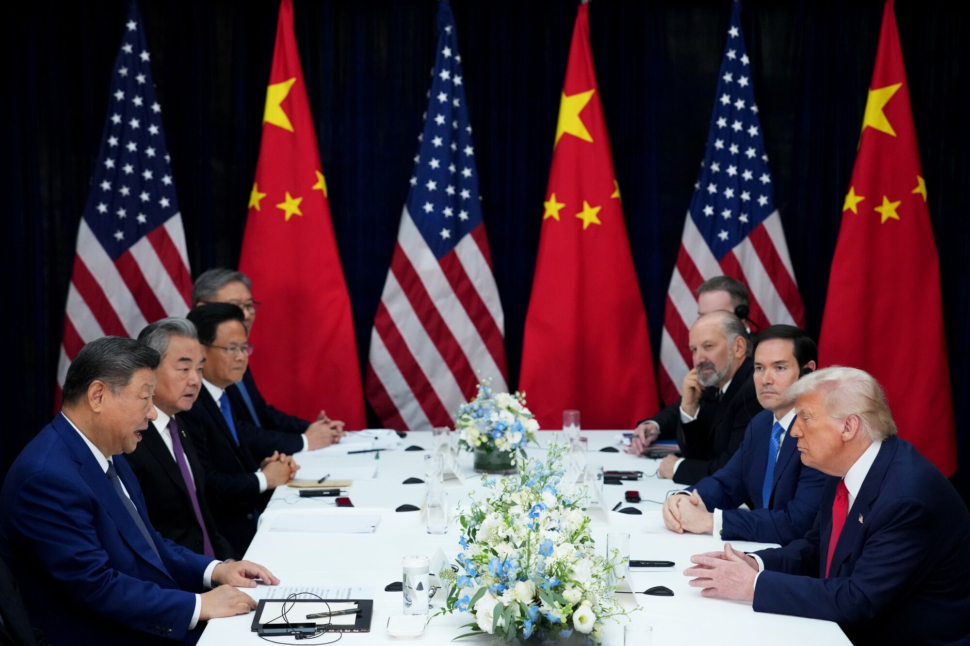 Trump, Xi Meeting Ends After Around 90 Minutes of Trade Talks