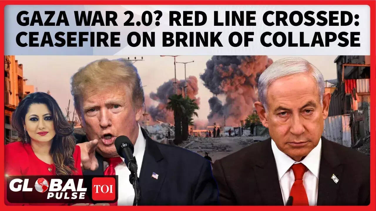 Trump’s Gaza Truce Collapses? Netanyahu’s ‘Forceful Strikes’ Kill 100 ...