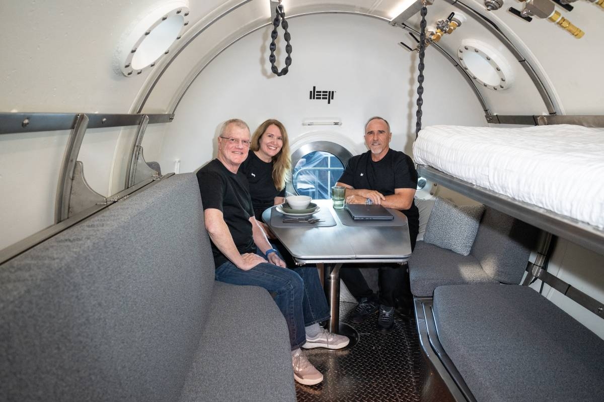 Underwater 'human habitat' aims to allow researchers to make weeklong dives