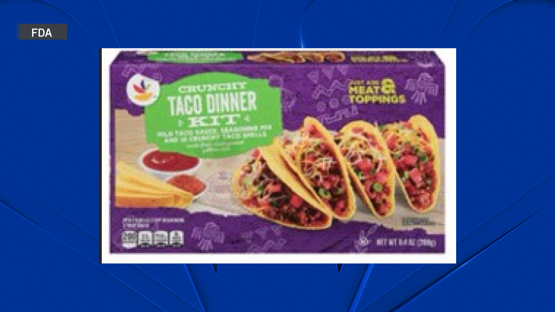 Taco kits sold at Aldi recalled after seasoning packets were swapped ...