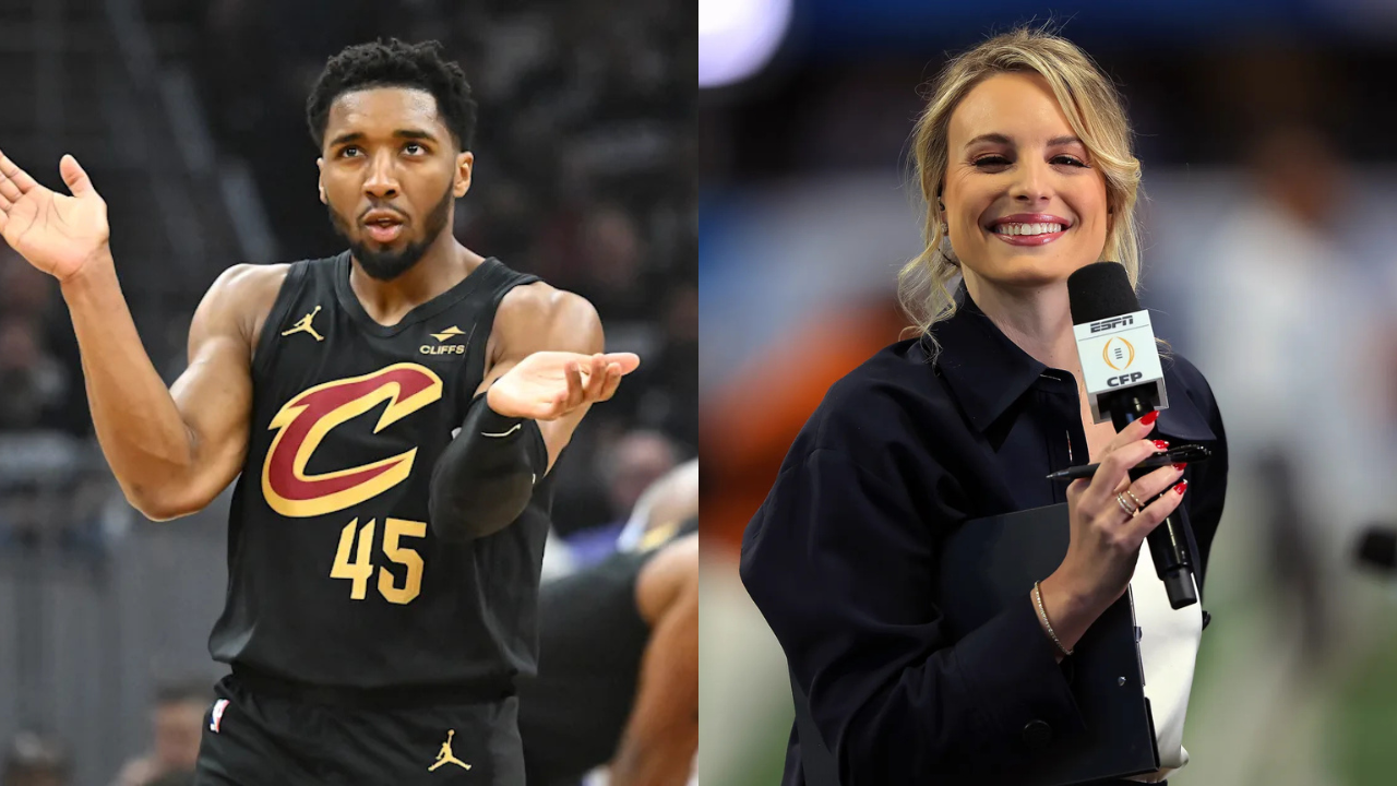 ESPN reporter Katie George retrieves Donovan Mitchell’s playing status ...