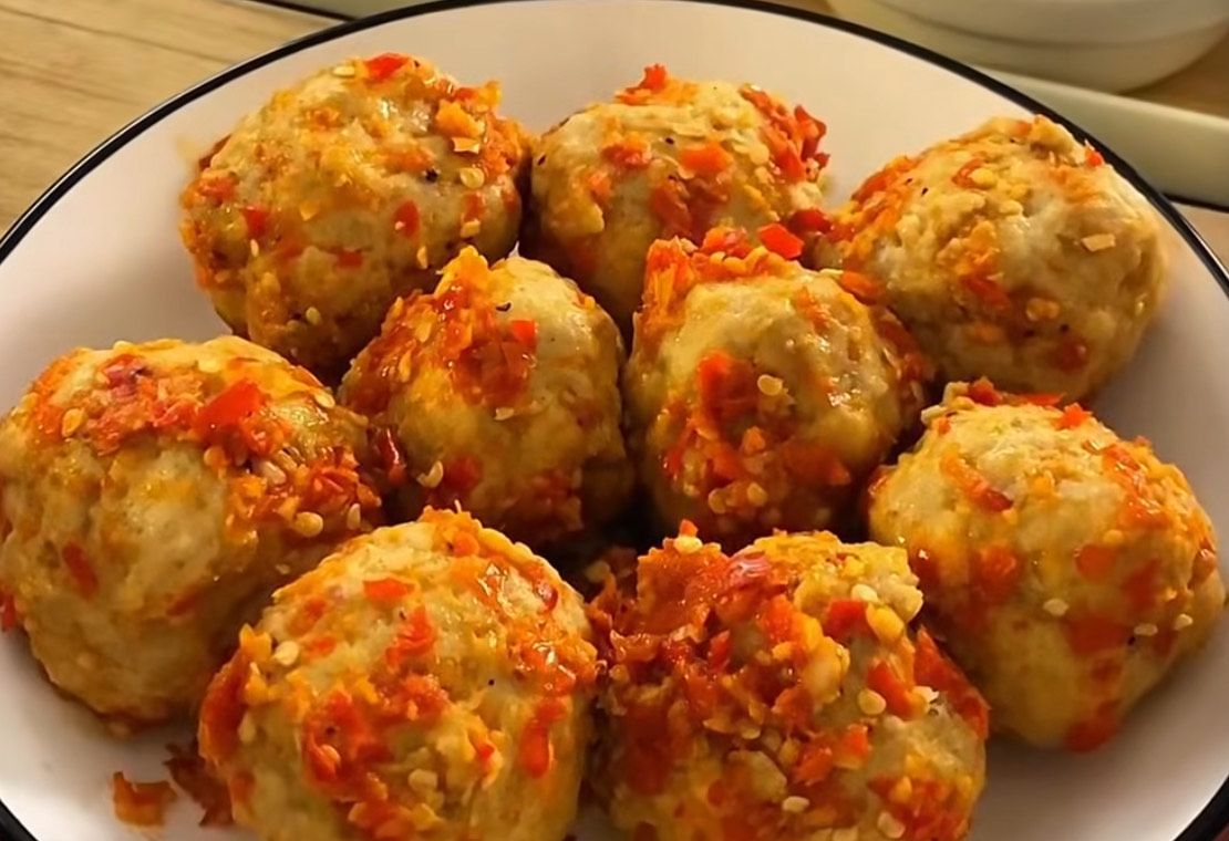 Resep Pentol Ayam Isi Keju Mozzarella, Camilan Juara yang Lumer di Mulut