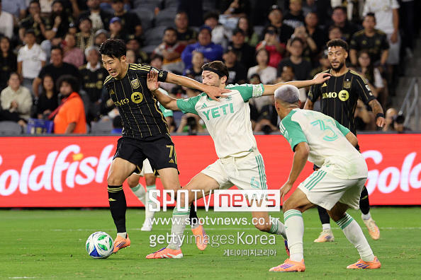 손흥민 발끝에서 역전승→MVP 최고평점 '홀로 8점', 클래스 美쳤다 “LAFC, PO 1차전 오스틴에 2-1 승” MLS컵 우승 ‘성큼성큼’