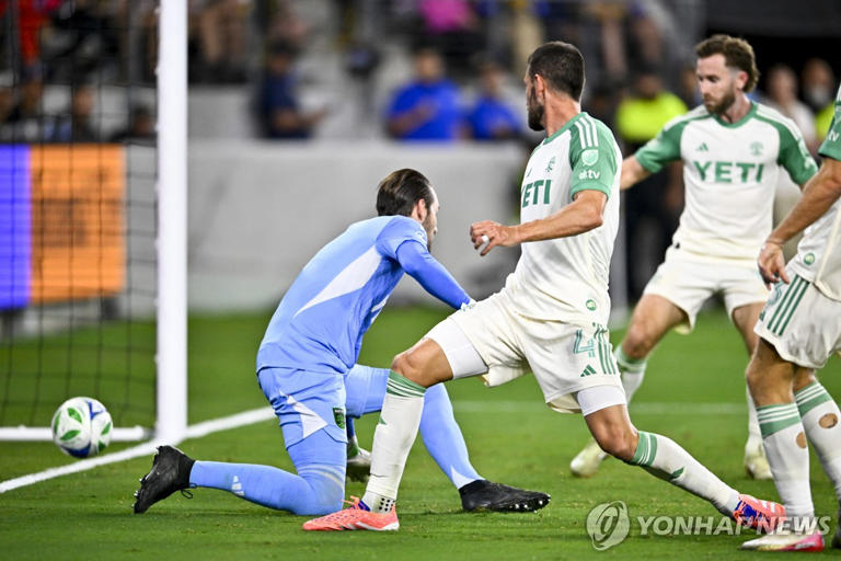 '손흥민 결승골 기여' LAFC, PO 1R 첫 경기서 오스틴 2-1 제압(종합)