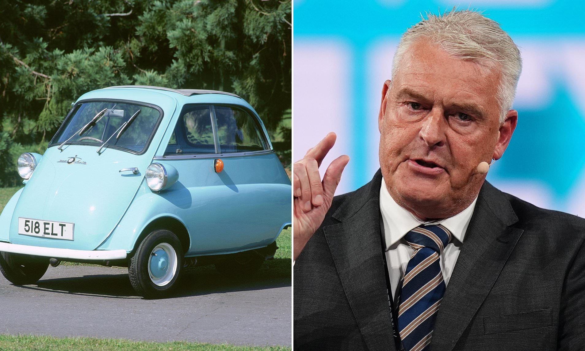 Give blue three-wheelers to Motability drivers, says Reform in its plan ...