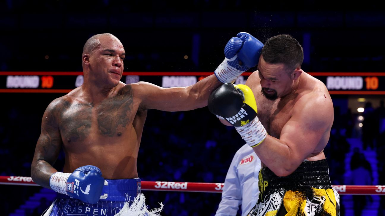 Boxing divisional rankings: Wardley moves up at heavyweight after KO of ...