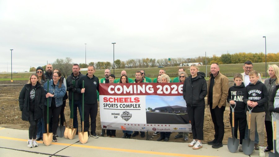 Siouxland Sports Academy breaks ground on Scheels Sports Complex site ...