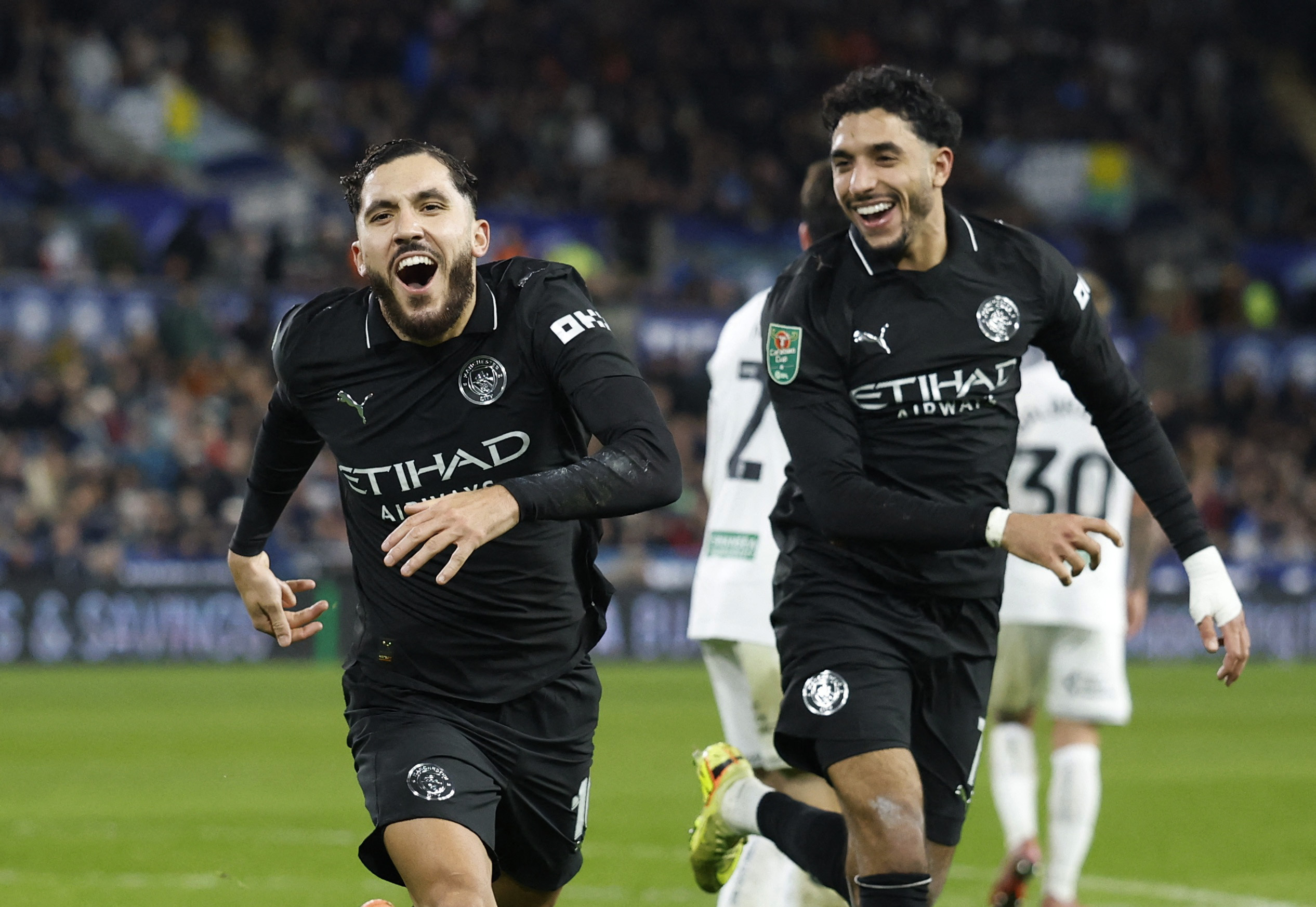 Man City overcome scare to sink Swansea as Marmoush back on scoresheet