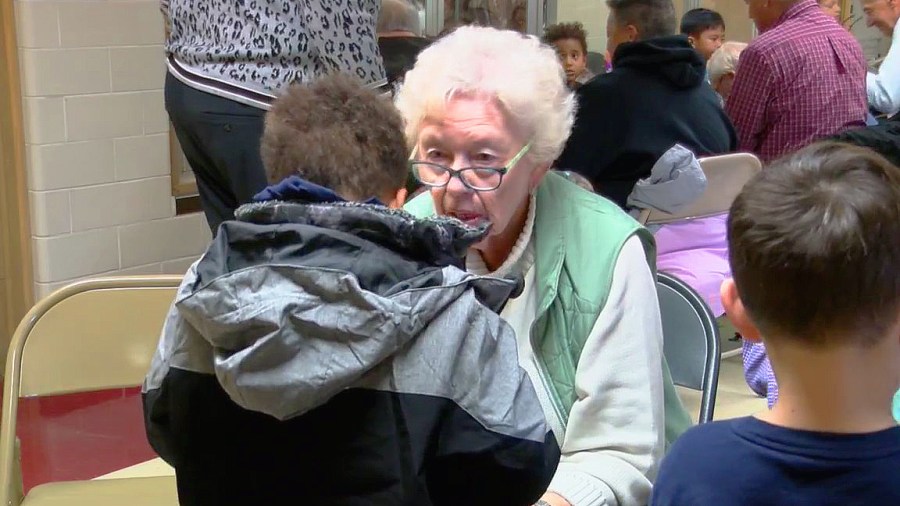 Optimist Club brings holiday warmth to Jefferson Early Childhood Center