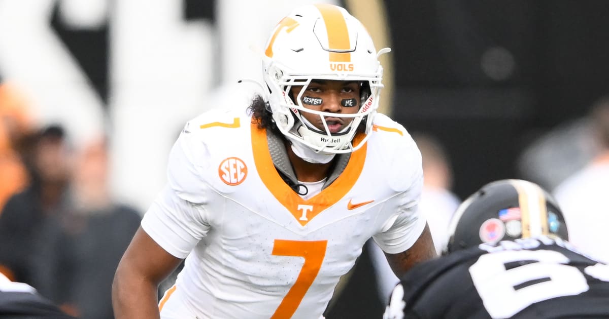 Arion Carter injury update: Tennessee LB’s status revealed vs. Oklahoma ...