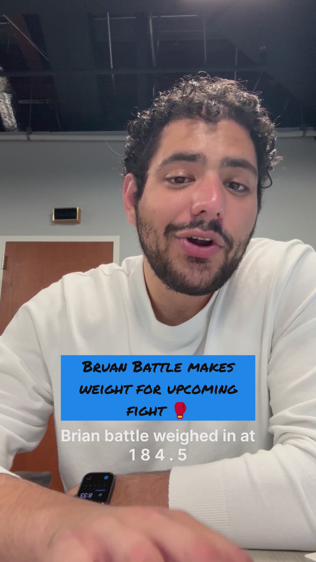 Bryan Battle makes weight in Dirty Boxing