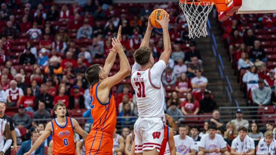 Quick hits: Nolan Winter's double-double leads Wisconsin Badgers to ...
