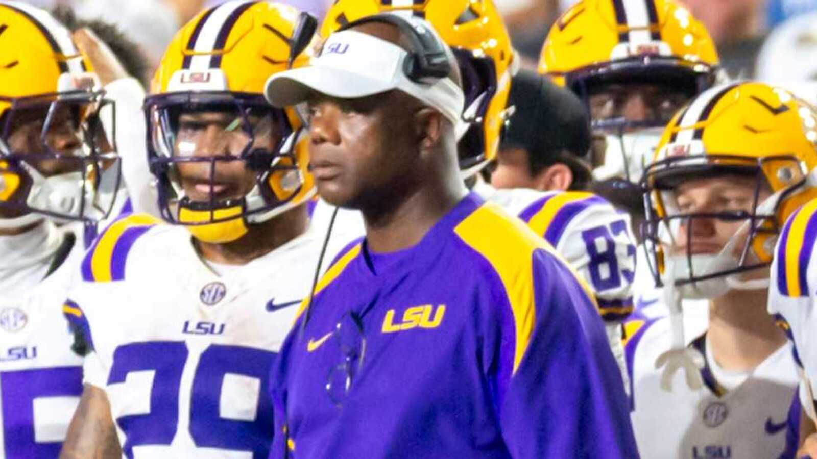 LSU interim HC Frank Wilson not getting too far ahead of himself with ...
