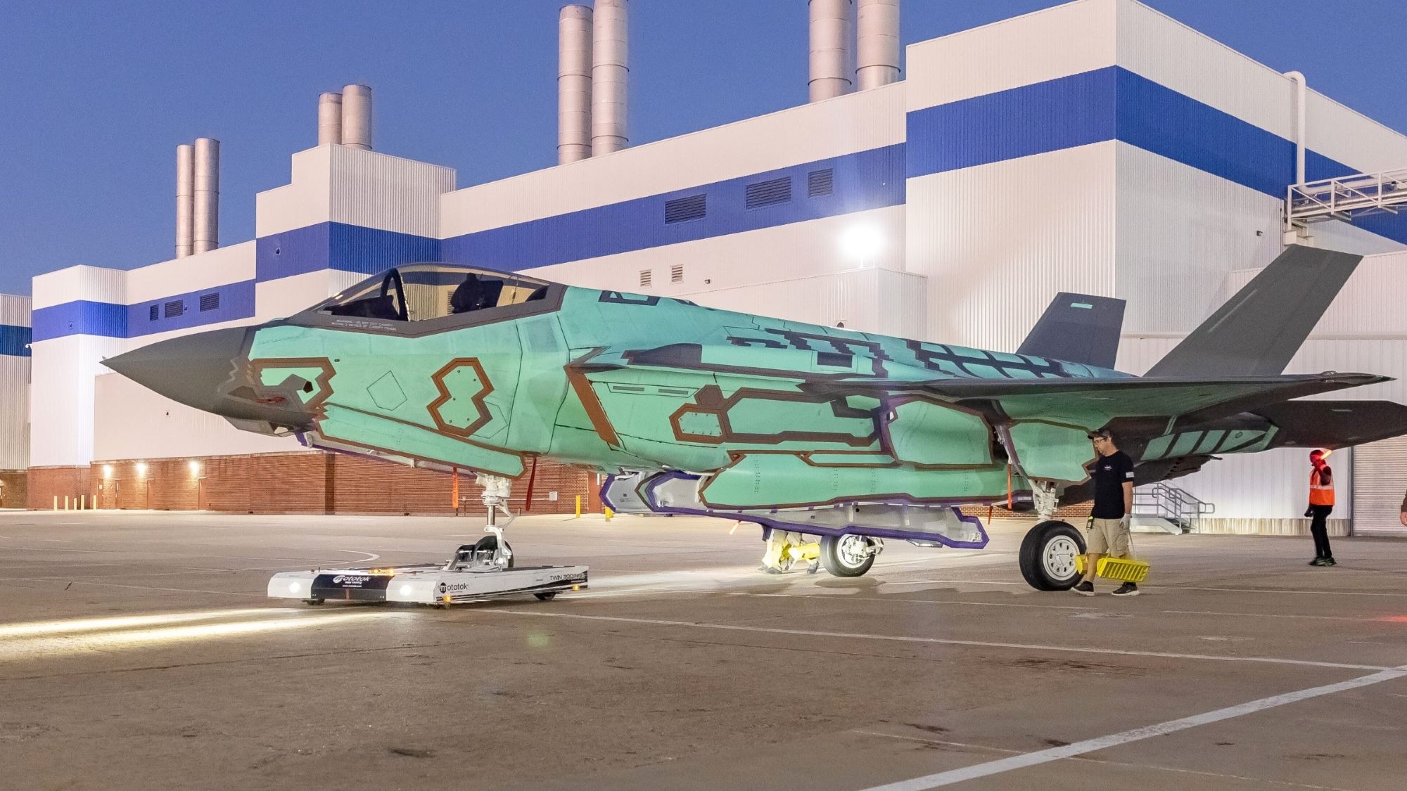 Finland's First F-35A Lightning II Rolls Out of the Assembly Line