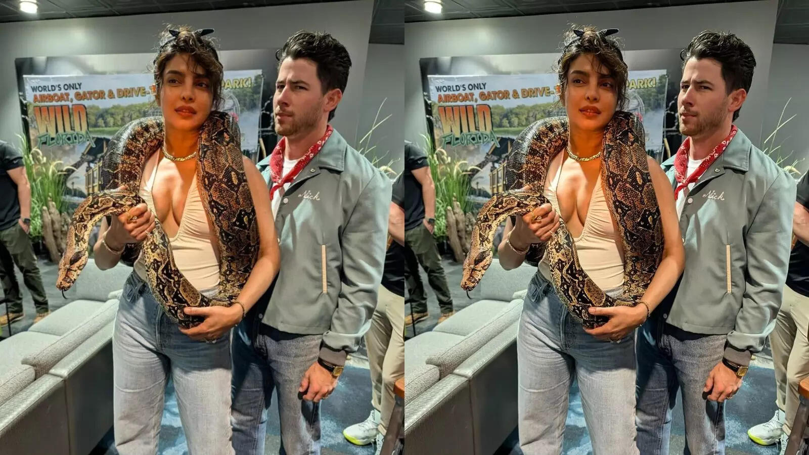 Priyanka Chopra Flaunts Fearless Style in Viral Python Pictures