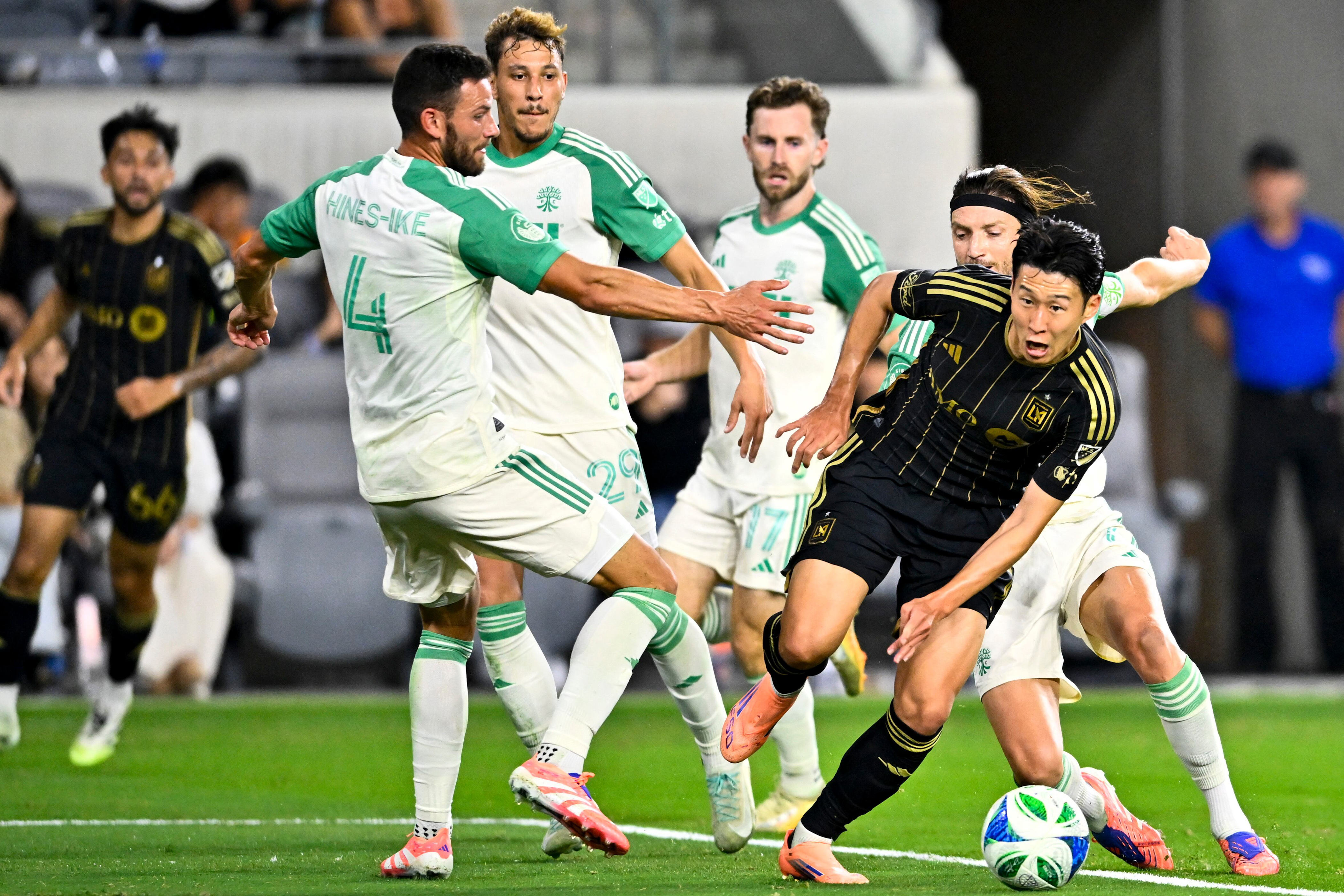 LAFC Secures 2-1 Playoff Victory Over Austin FC in First Leg