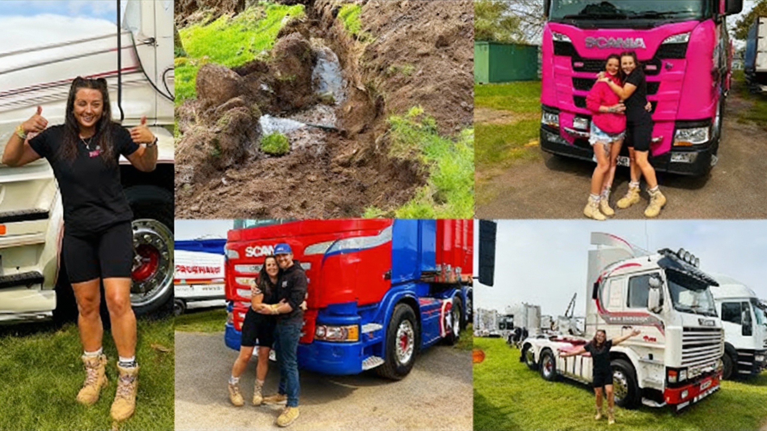 I Hit a Water Pipe with My Excavator | Digger Girl Diaries