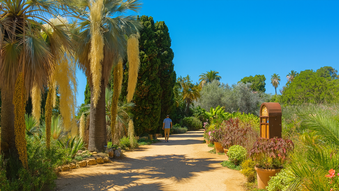 Wandelen door de Marimurtra Botanische Tuin in Spanje