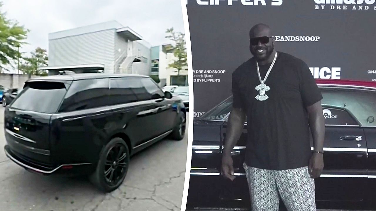 Shaquille O'Neal's custom $180k Range Rover vanishes in Atlanta, $10k ...