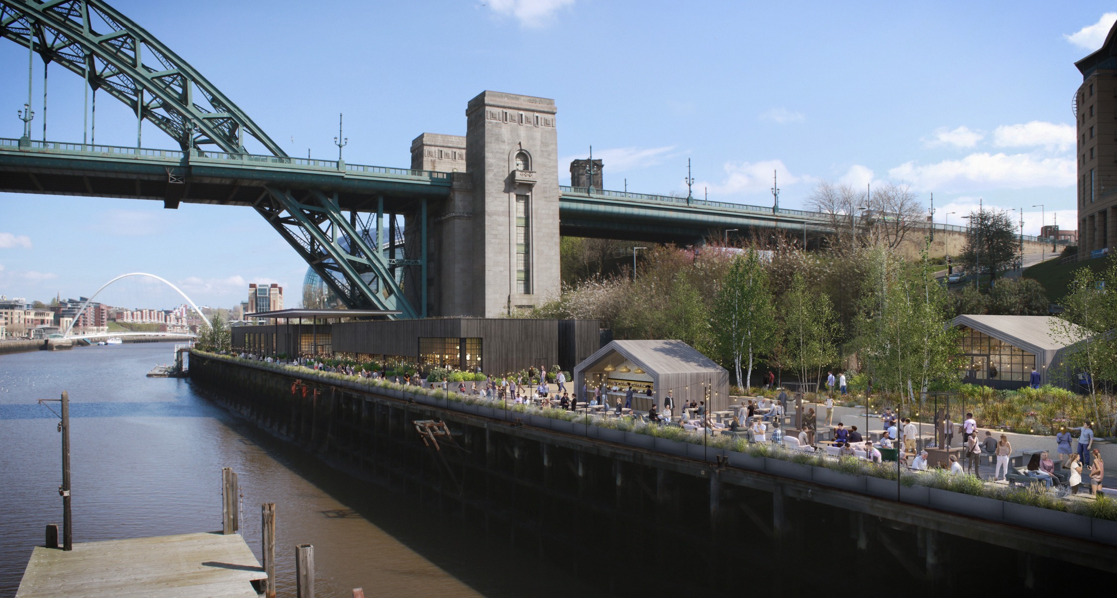 Major update on replacement of Gateshead Quayside By the River Brew ...