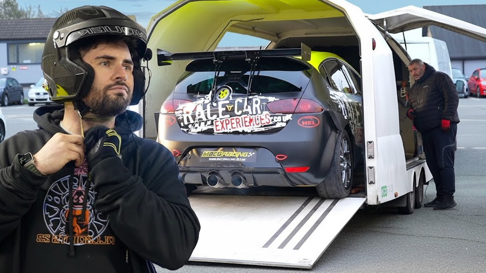 First Laps in My Real Race Car at Donington Park