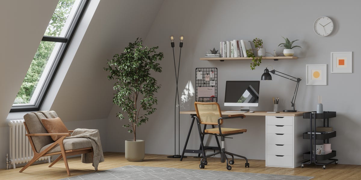 El escritorio de estilo industrial más práctico para equipar el despacho