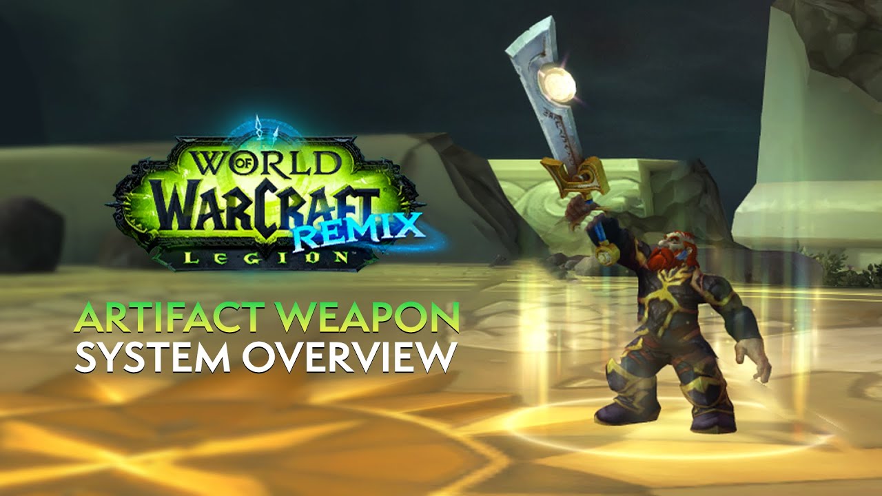 Legion remix: Artifact weapon overview