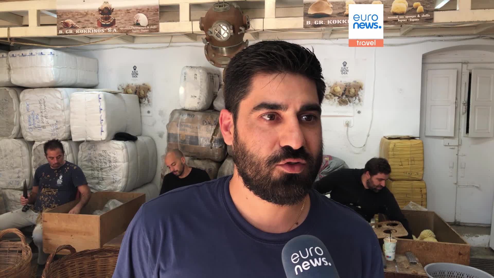 Κάλυμνος: Οι νέοι συνεχίζουν την παράδοση των γονιών τους-Τα σφουγγάρια ...