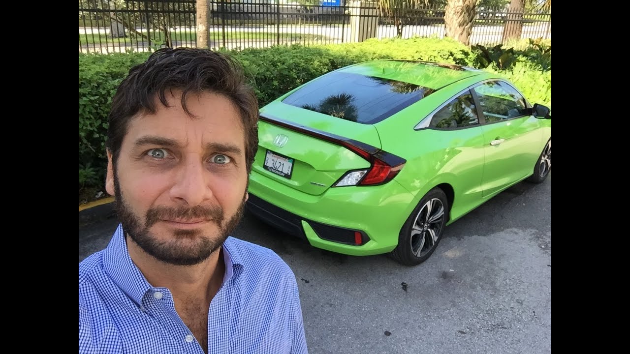 En vivo - a bordo del Honda Civic Coupe 2016