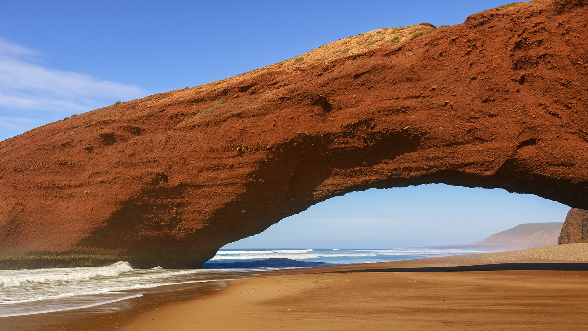 The Giant Stone Arch That Touches the Sea