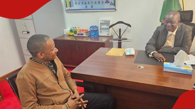 Babu Owino meets Oburu Oginga days after he assured him of ODM ticket ...