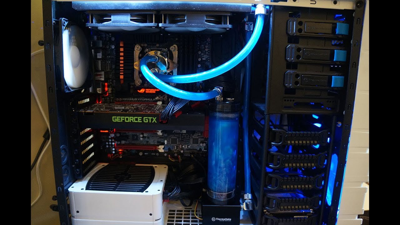 Thermaltake's new custom watercooling solutions