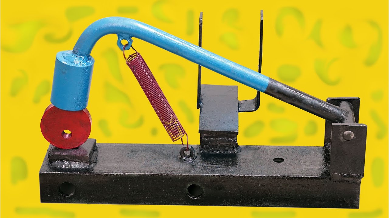 DIY mini homemade smithy hammer