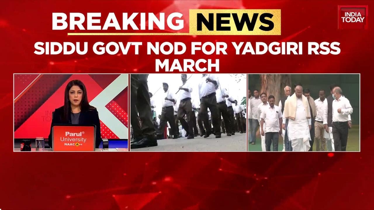 Karnataka Congress vs RSS: Row over RSS march in Kharge's former stronghold