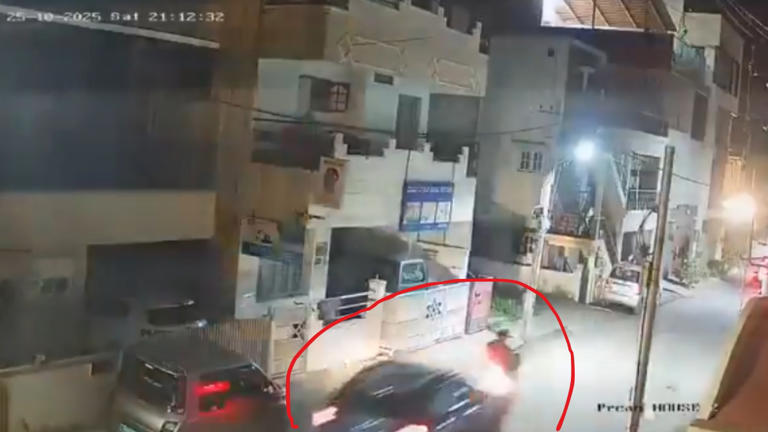 Watch: Bengaluru Couple Run Over Delivery Boy In Road Rage Attack ...