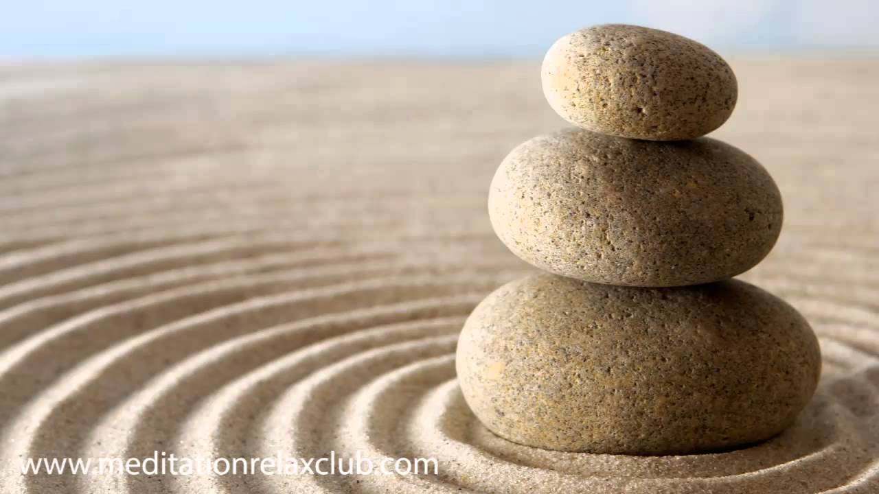 Zen stones & calming instrumental music | Relaxing Japanese garden ambience