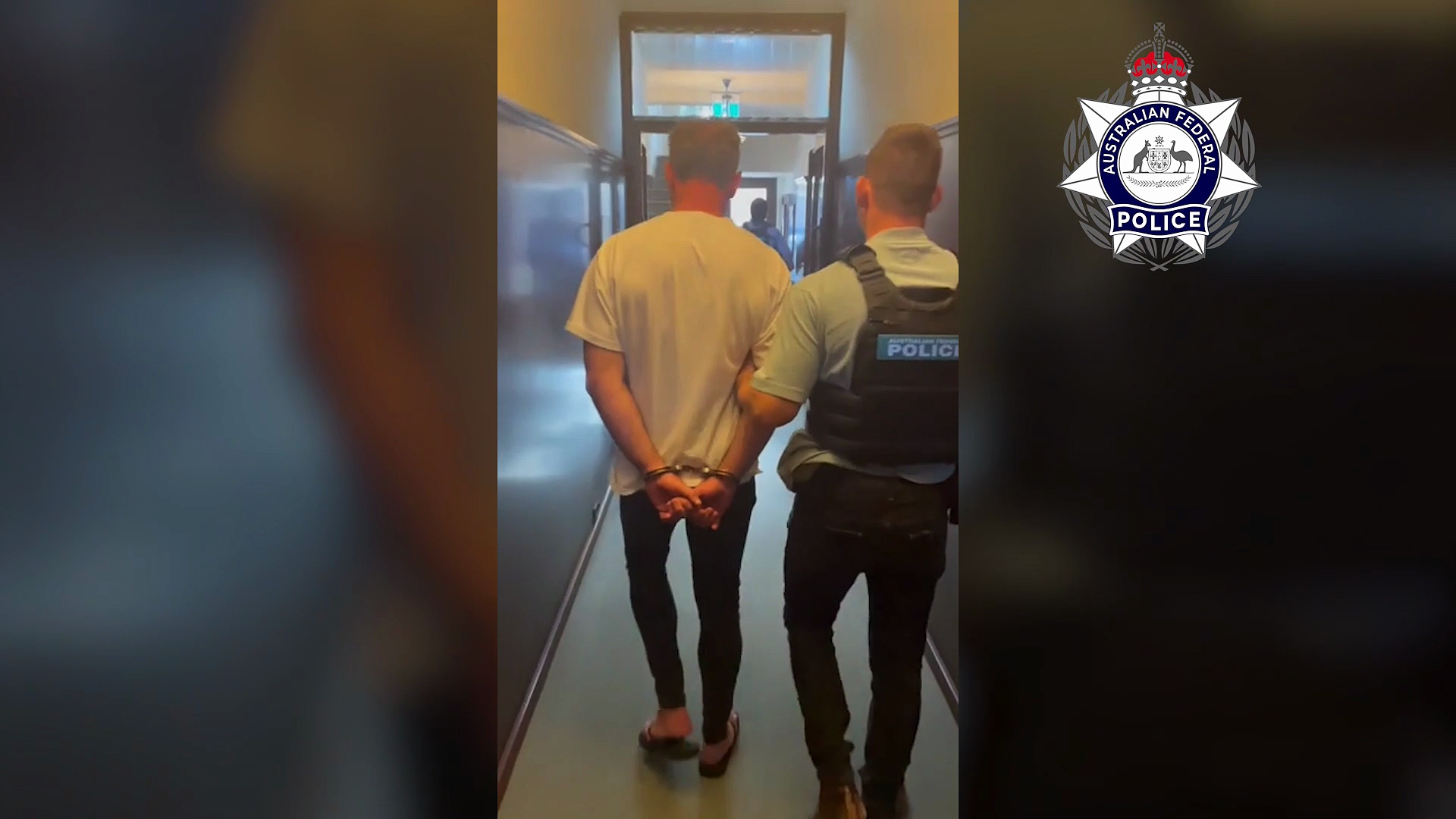The arrest of Jaime Charles Farrelly