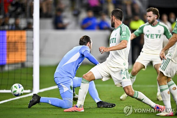 '손흥민 최고평점 8.1' LAFC, PO 1R 첫 경기서 오스틴 제압