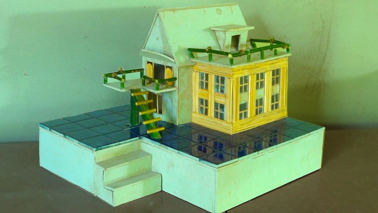 DIY - how to make miniature house, model house