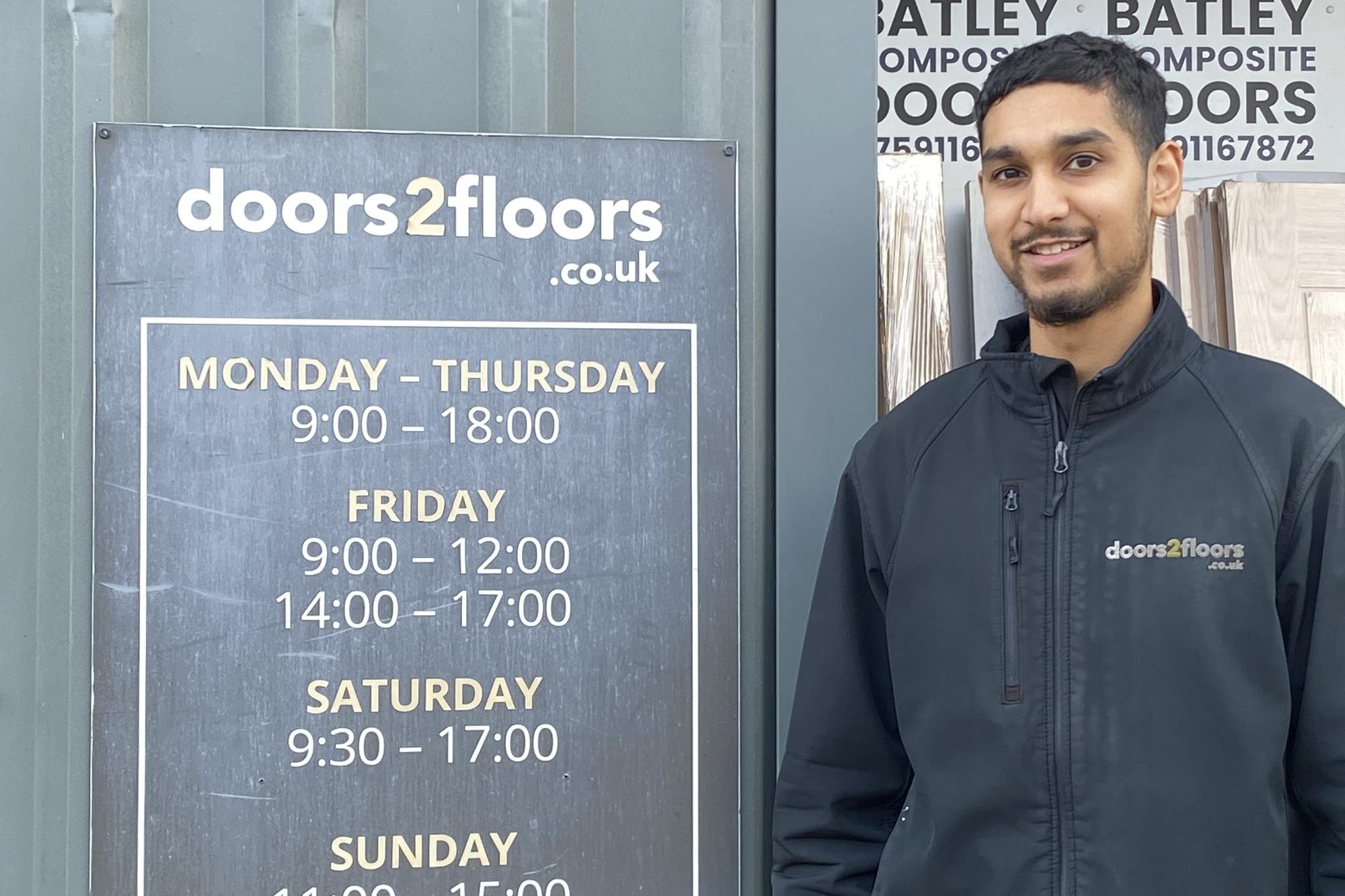 Doors 2 Floors: Batley retailer welcomes aspiring boxer as its newest ...