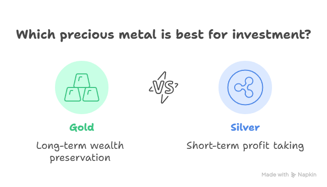 Gold vs Silver: Which precious metal to buy after US Fed rate cut ...