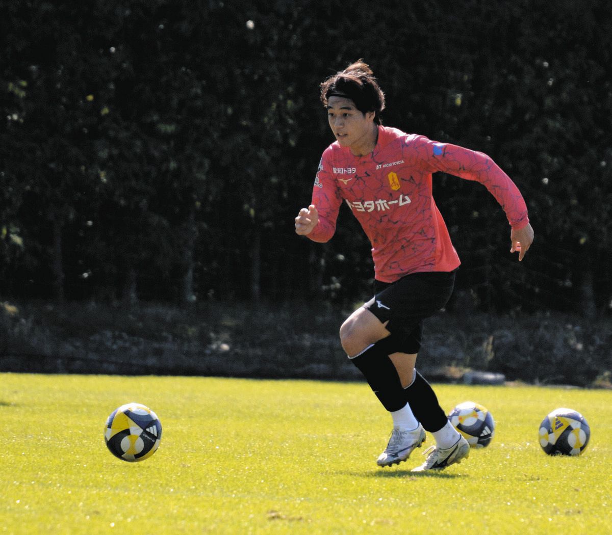 名古屋グランパス・DF森壮一朗、「もっともっと成長していかなきゃいけない」志願の居残りシュート練習 前節G大阪戦で痛恨逸機