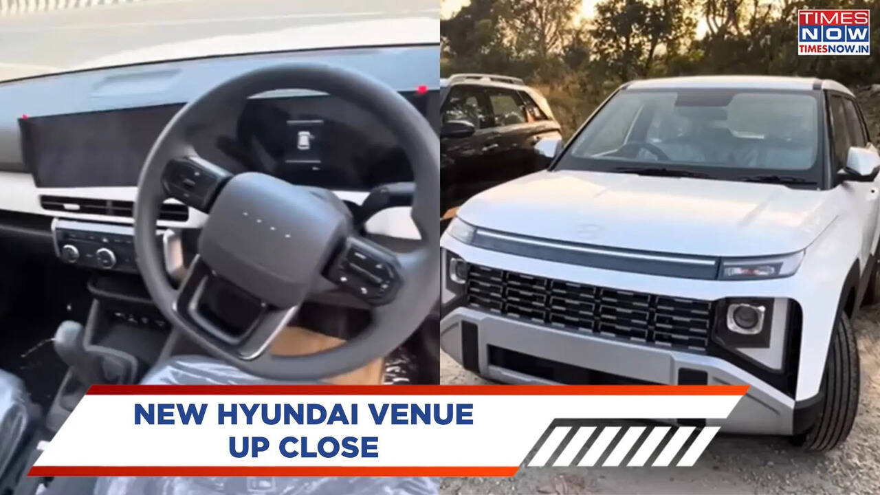 Hyundai Venue SUV Fully Revealed Before Launch - Check Out The Changes ...
