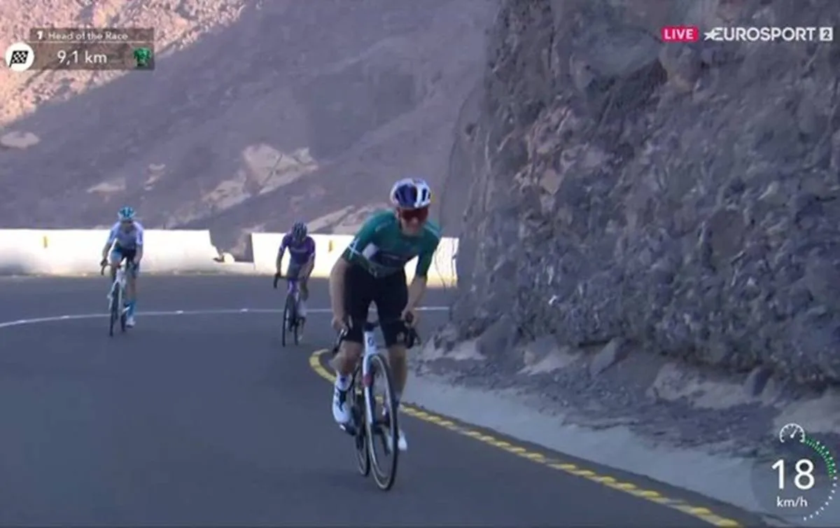 🎥 Anyone who saw Tom Pidcock dominate for Q36.5 on a 22 percent ...