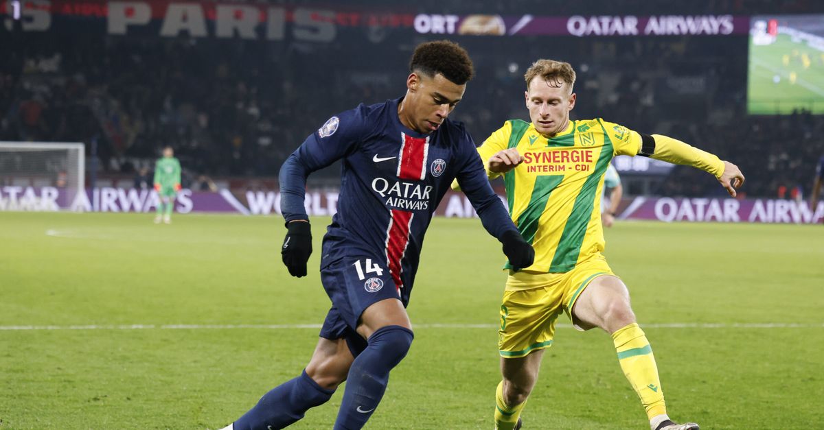 Il Paris Saint-Germain perde ancora Doué: brutto infortunio al flessore ...