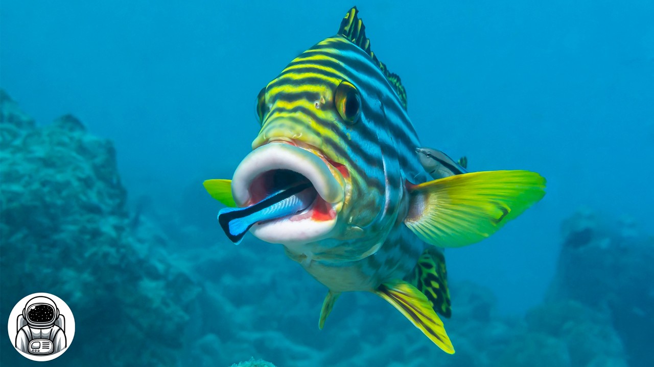 ¡Este pequeño pez — El dentista del océano! Asombroso pez limpiador