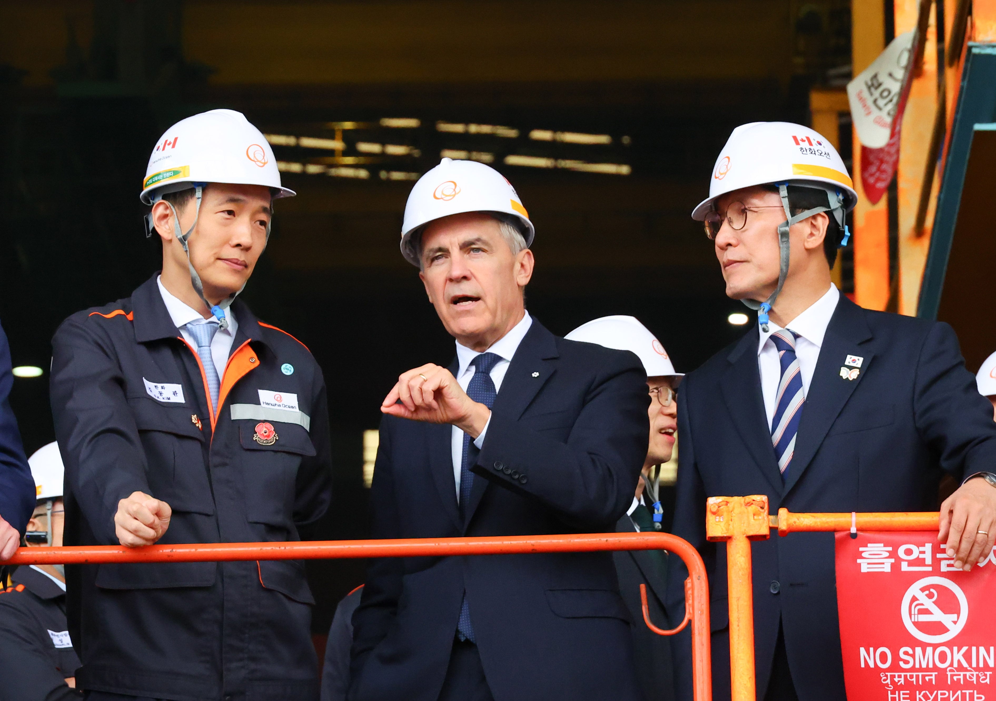 Canadian Prime Minister Inspects South Korea's 60-Trillion-Won ...