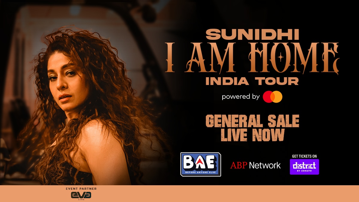 Sunidhi Chauhan Returns To Set Stages On Fire With 10-City 'I Am Home ...