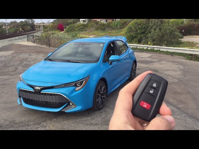 Toyota Corolla Hatchback 2019 - encendido