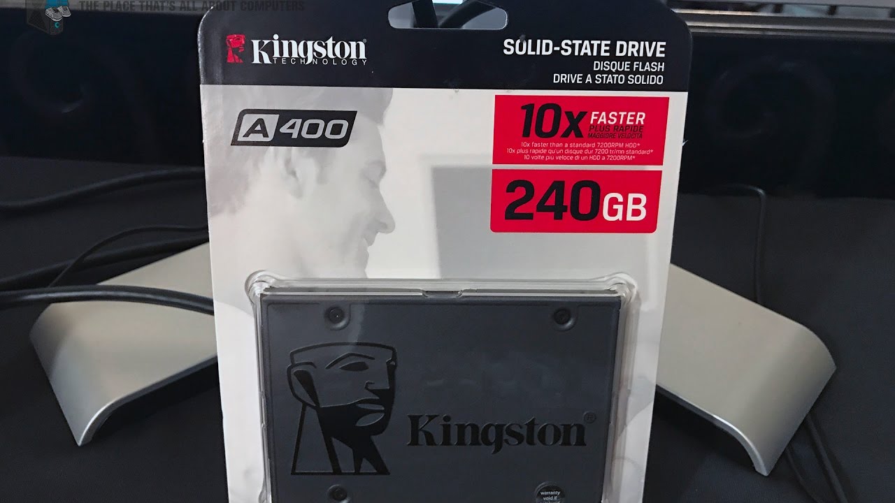 Kingston's A400 SSD is a great replacement for your hard drive